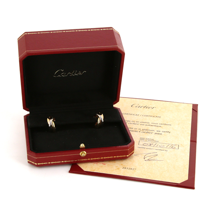 Orecchini Cartier Trinity 372112 | Collector Square