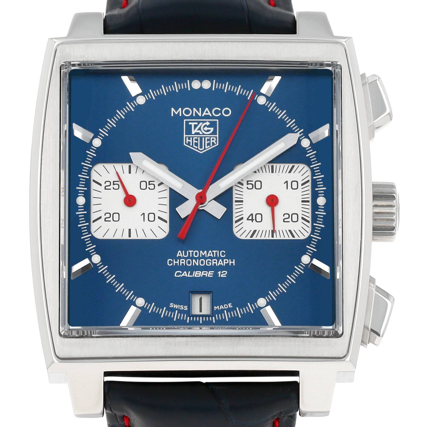 TAG Heuer Classic Monaco Automatic Chronograph Sport Watch 409622 ...