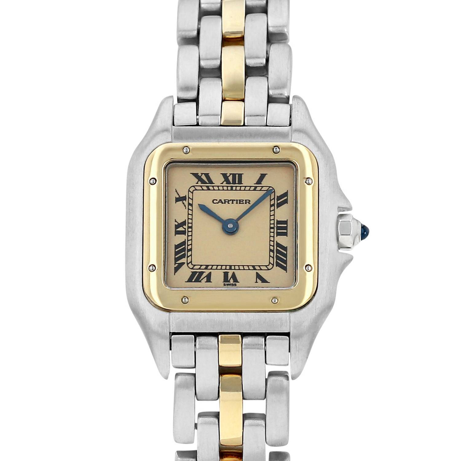 Cartier Panthère small model in gold and stainless steel Ref: Cartier ...