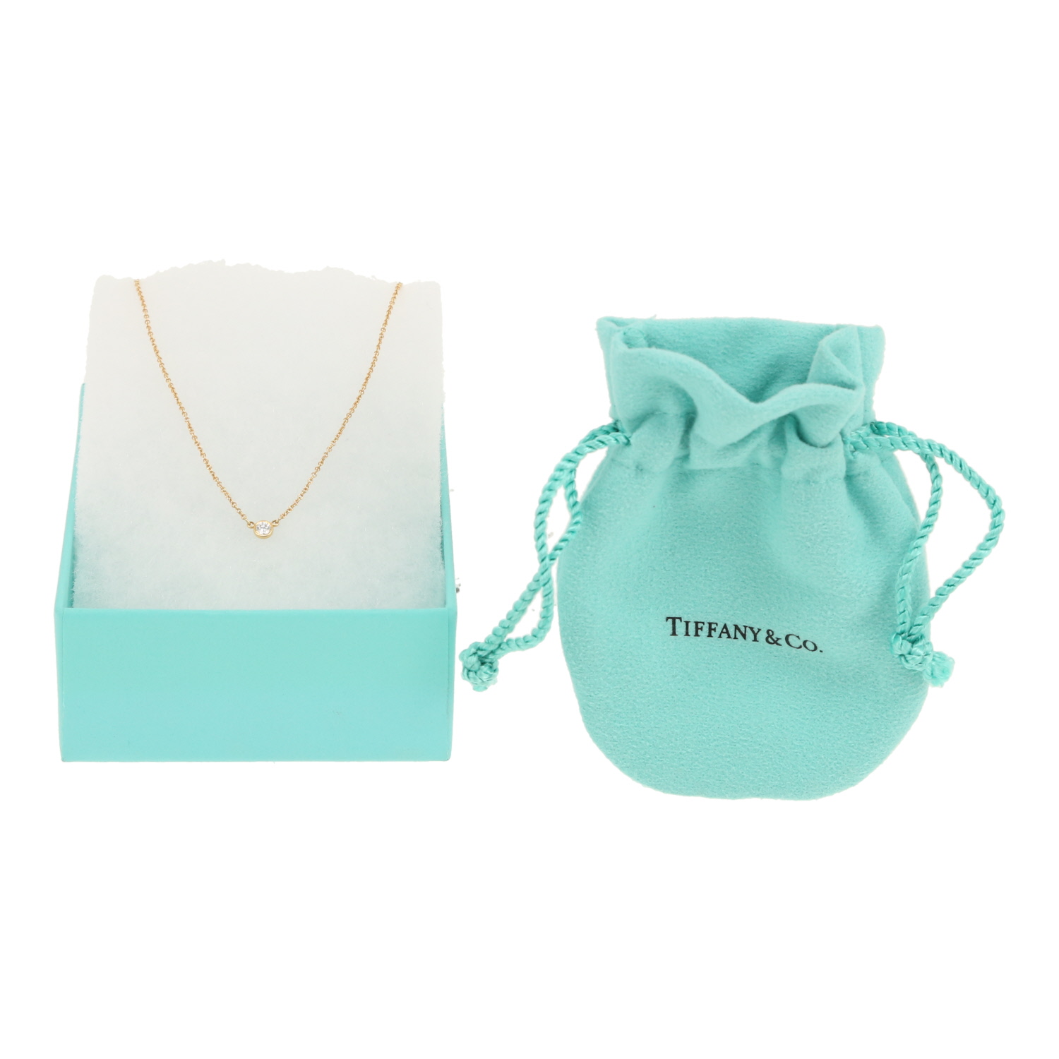 Collier Tiffany & Co Diamonds By The Yard 425986 d'occasion | Collector ...