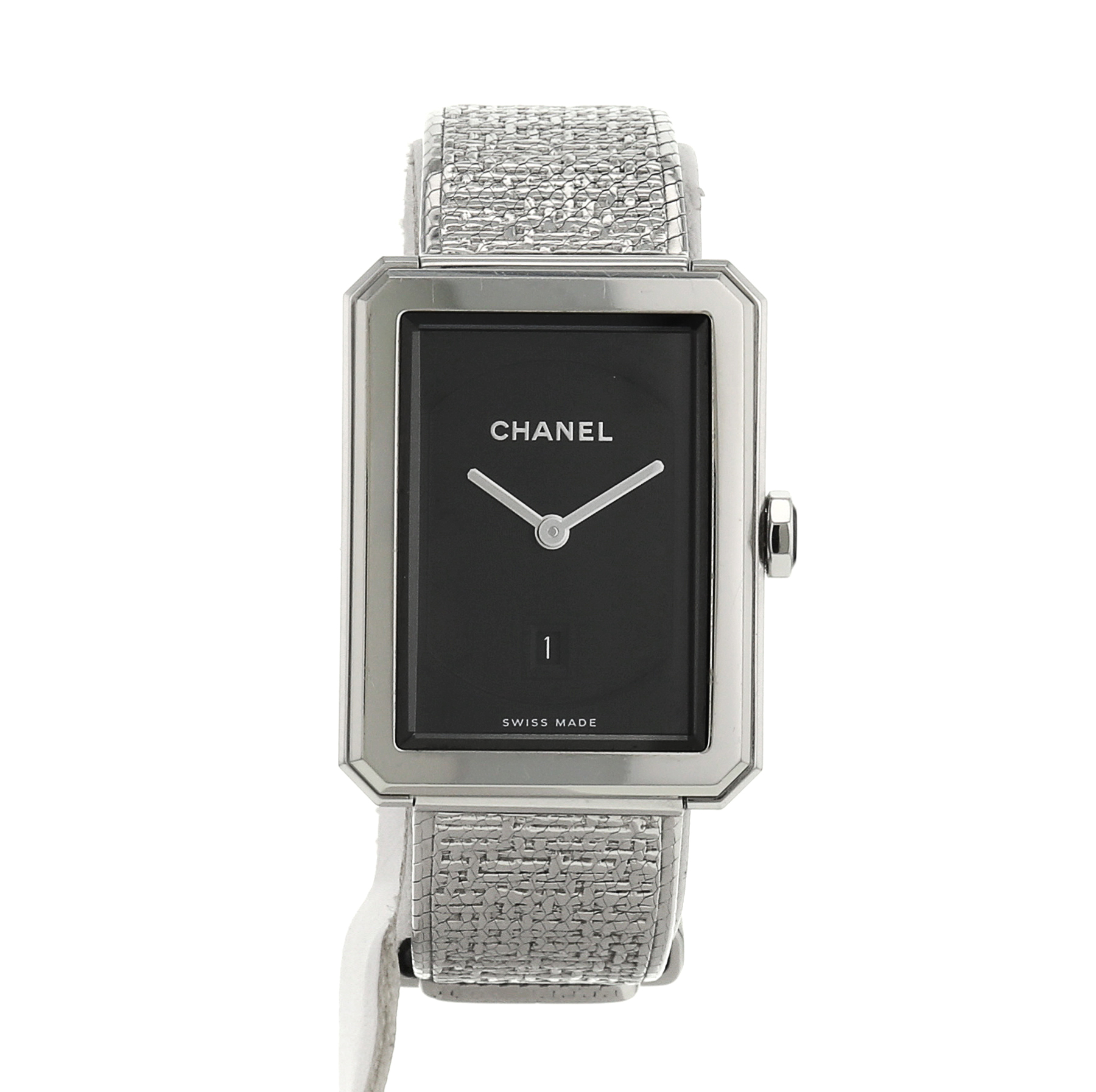 Chanel Boyfriend Tweed Wrist Watch 339010 | Collector Square