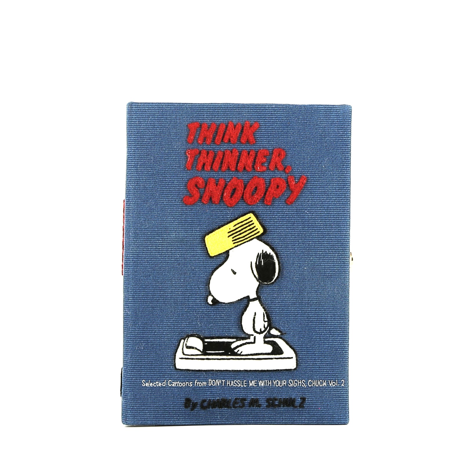 Pochette Olympia Le-Tan THINK THINNER SNOOPY by Charles M. Schulz ...