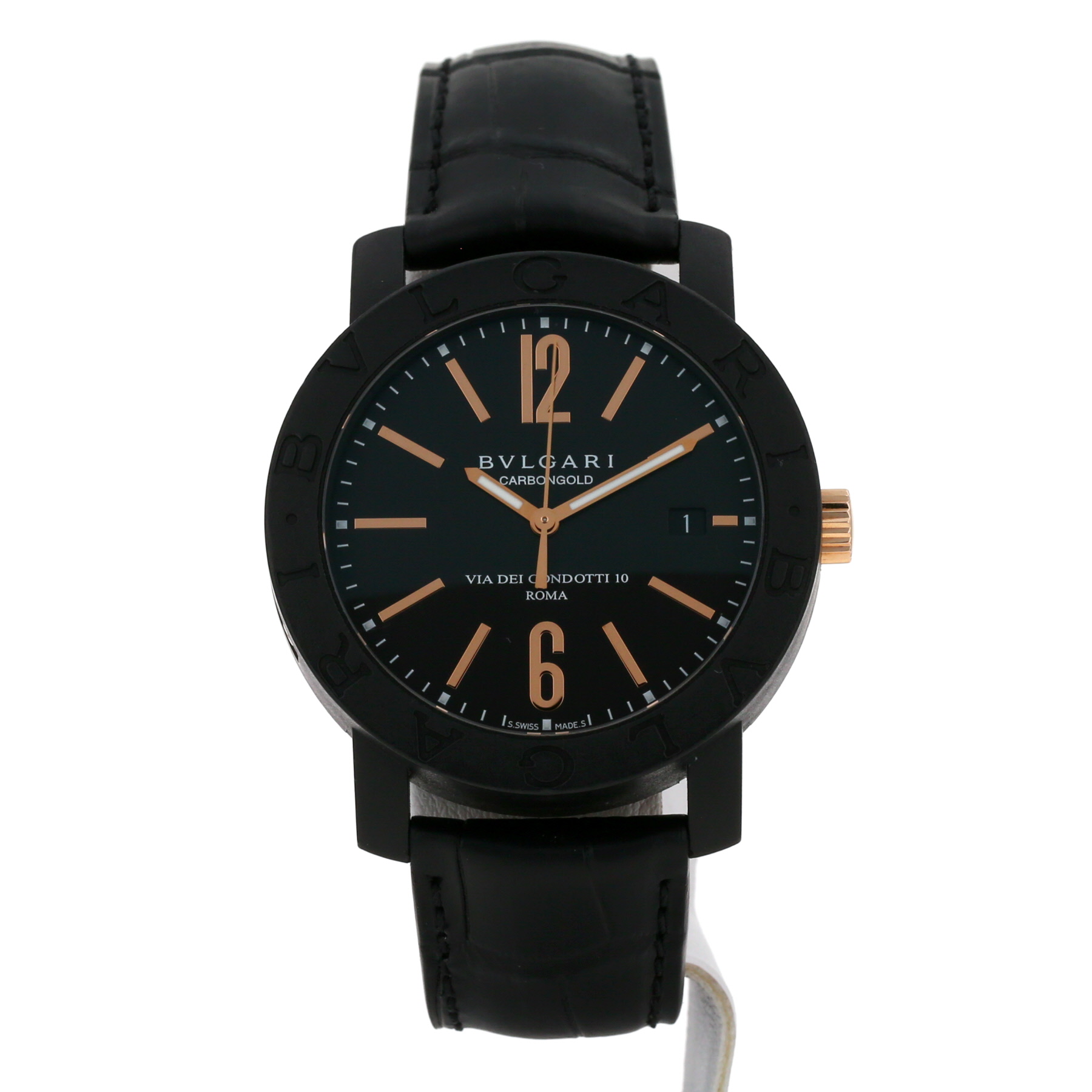 Bulgari Carbongold Watch 409118 | Collector Square