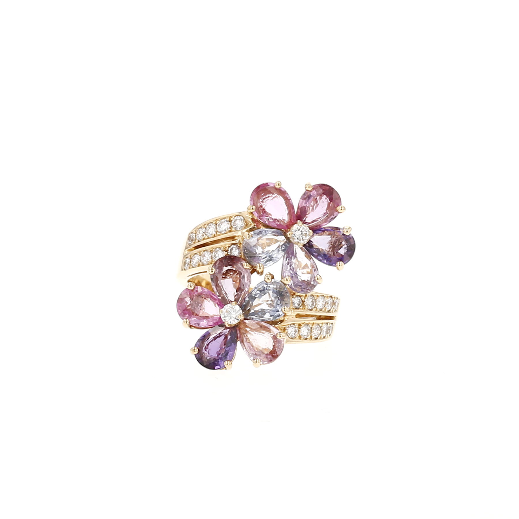 Anello Bulgari Sapphire Flower 425576 | Collector Square